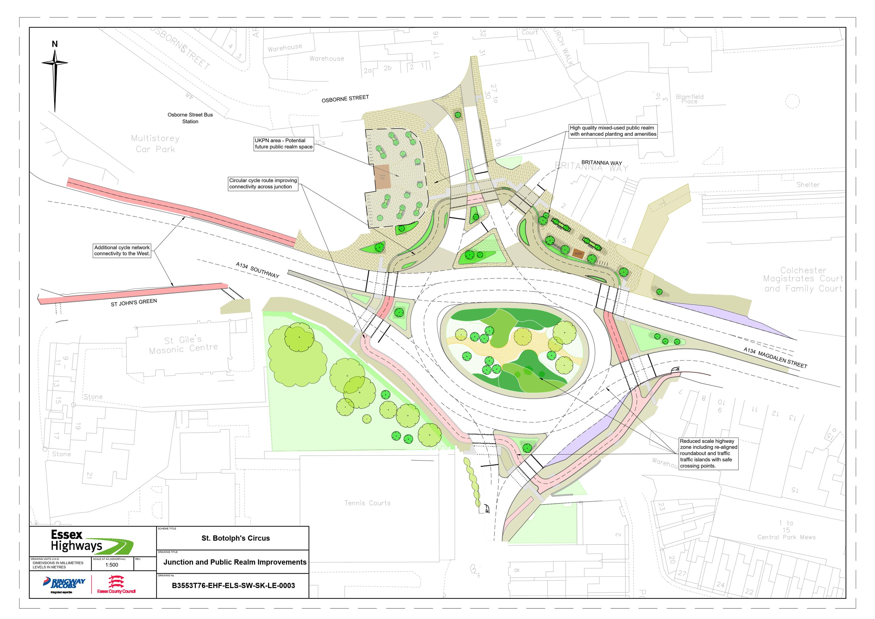St Botolph's Circus Roundabout | Essex County Council