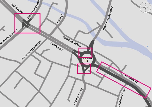 Parkway and Victoria Road South Chelmsford | Essex County Council