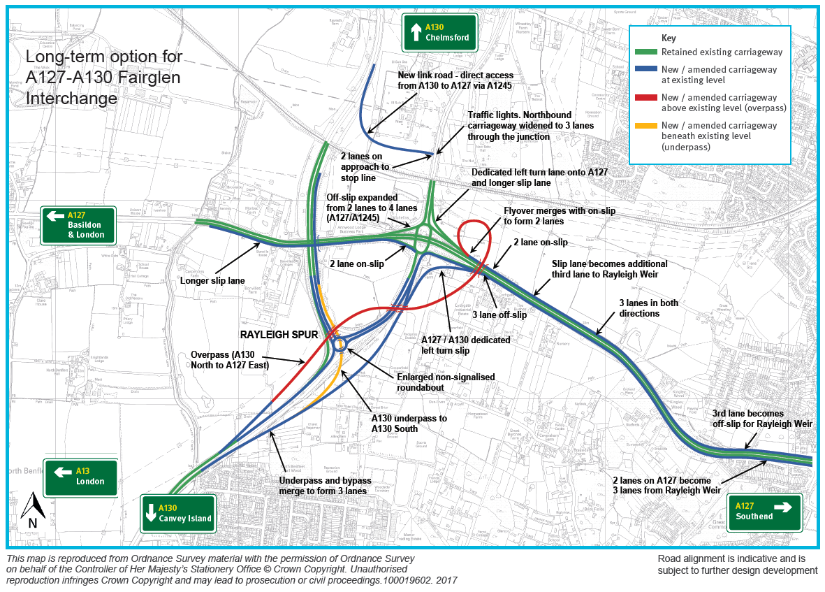 A127 / A130 Fairglen Interchange | Essex County Council